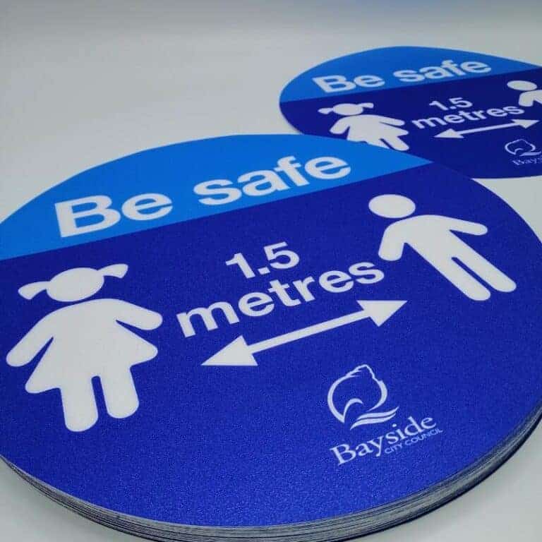 Outdoor Floor Stickers - Custom Floor Decals & Graphics | Barneys Print