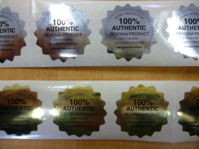 Foil Labels - Silver & Gold Foil Label & Sticker Printing | Barneys Print