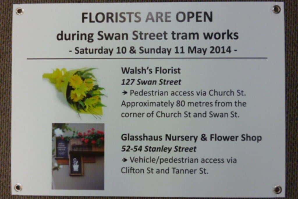 Custom Printed Corflute Signs Made in 24 Hours | Barneys Print