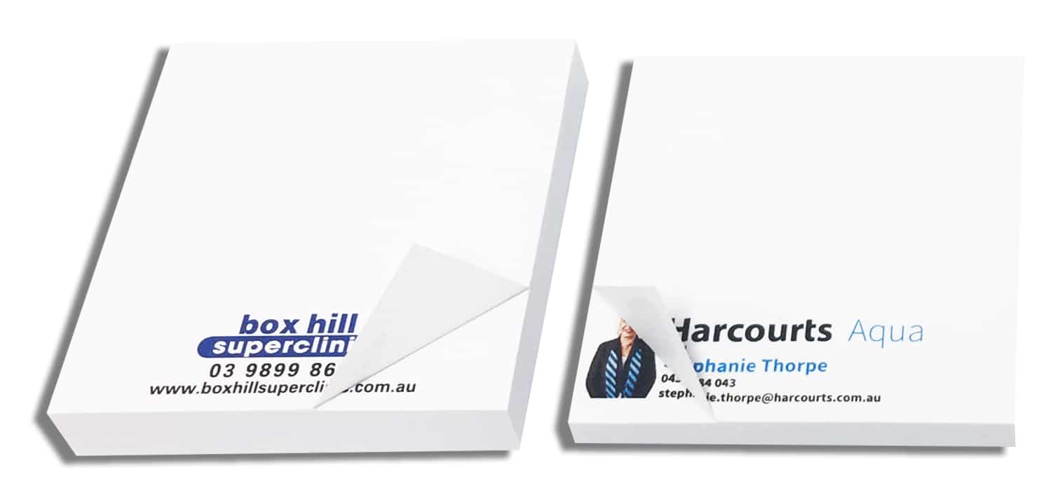 Promotional Post It Notes - printed branded post it notes | Barneys Print