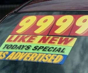 Static Cling Reusable Banners - Print Car Windshield Signs | Barneys Print