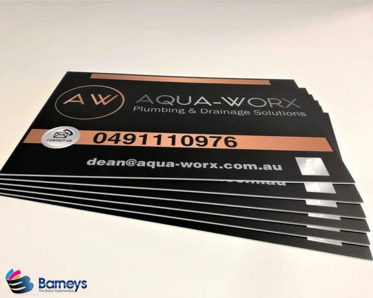 Custom Printed Corflute Signs Made in 24 Hours | Barneys Print